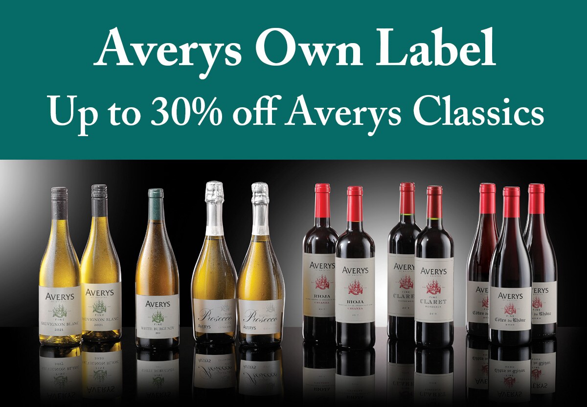 30% off Averys Classics | oct22-averyslabel | Averys of Bristol